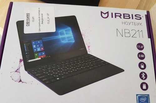Ноутбук Irbis NB211 новый