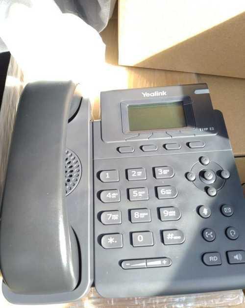 Телефон VoIP Yealink SIP-T19P E2 черный