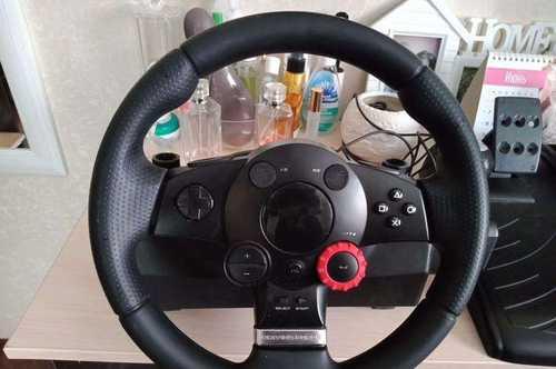 Игровой руль logitech driving force gt