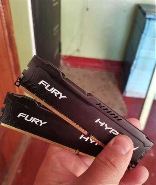 Оперативная память ddr3 HyperX 16 gb