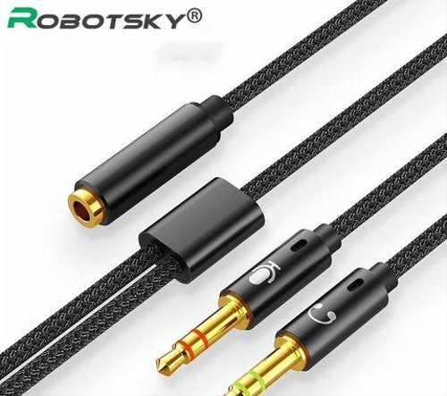 AUX audio cable переплет опт