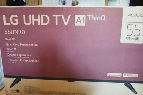 Телевизор LG 55UN70006LA 55"