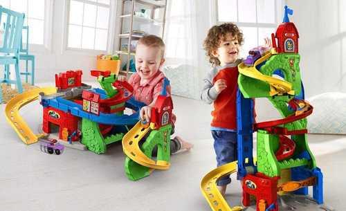 Авто трек трансформер 2 в 1 Fisher Price