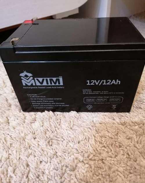 Аккумулятор 12v 12ah