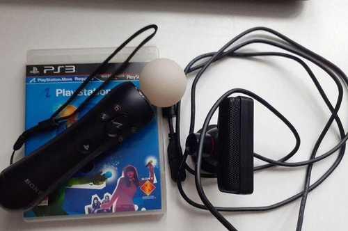 Playstation Move controller + Камера для PS3 +Диск