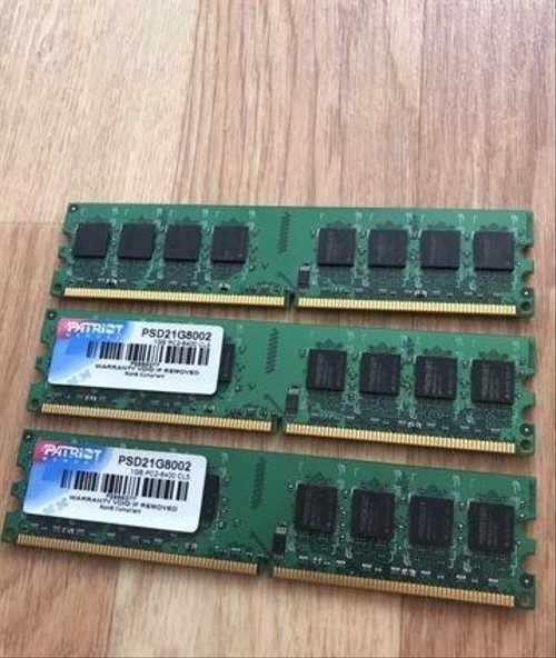 Оперативная память ddr2 1gb PSD21G8002