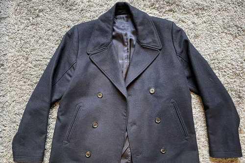 Пальто Abercrombie&Fitch темно-синее, оригинал
