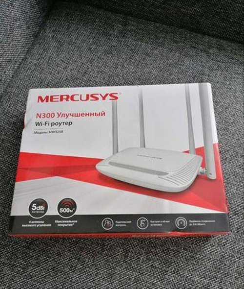 Wifi роутер Mercusys MW325R / N300 Улучшенный