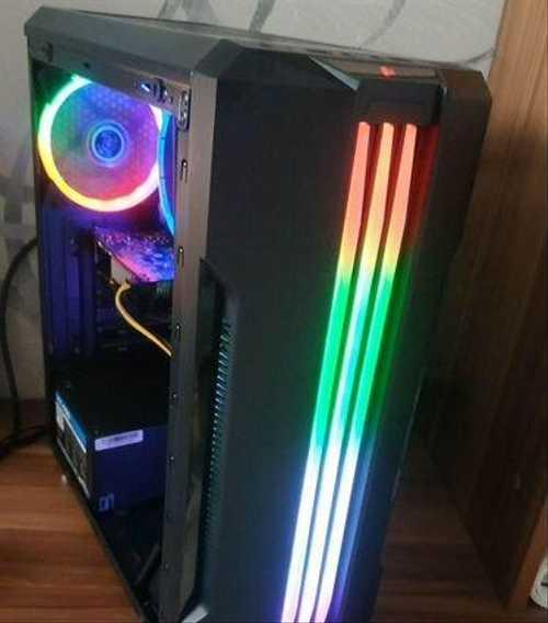 Корпус 1stplayer rainbow R3-A ATX 1x120mm LED TG