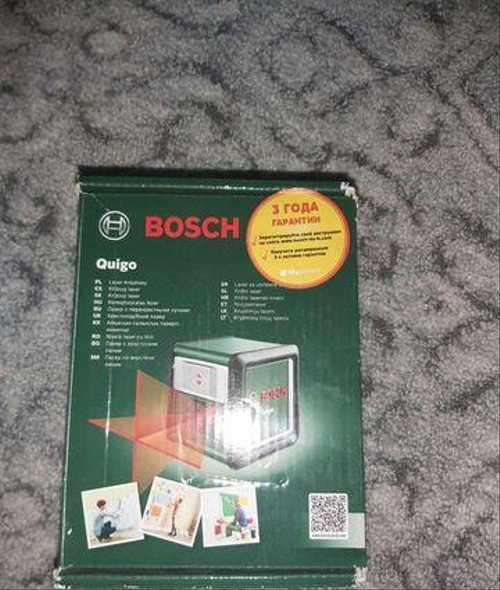 Лазерный уровень bosch