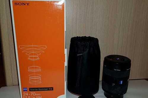 Полнокадровый объектив Sony SAL2470Z Zeiss