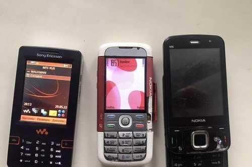 Sony Ericsson W950i Nokia N96 5700