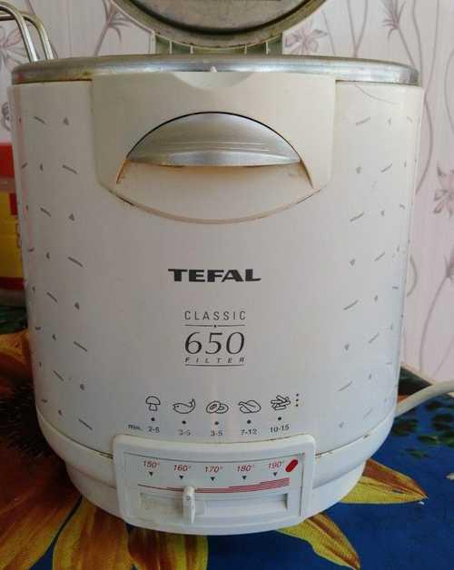 Фритюрница Tefal classic 650 filter