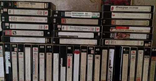 Записи с тв 90-00х VHS, Видеокассеты Е180, Е240