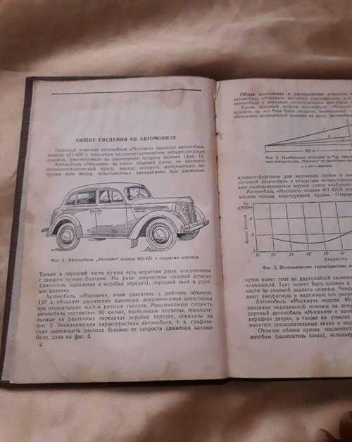 Бортжурнал москвич 401-420