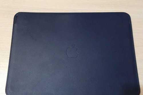 Чехол Apple Leather Sleeve, 13 Pro синий