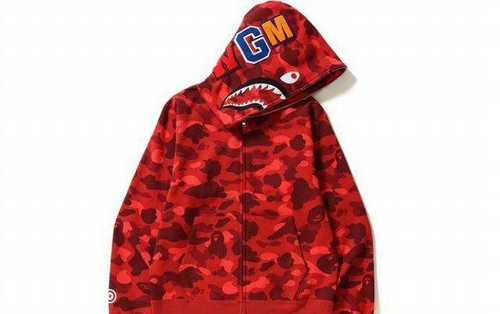 Zip hoodie bape