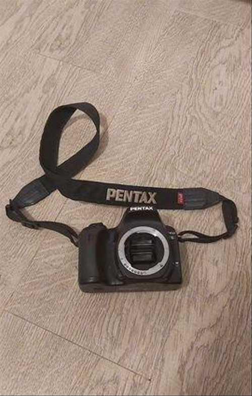 Зеркальный фотоаппарат pentax istD body + вспышка