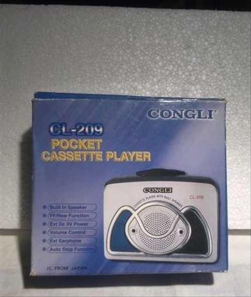Портативный кассетный аудио плеер congli CL-209