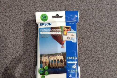 Фотобумага Epson Premium Semigloss, 10x15