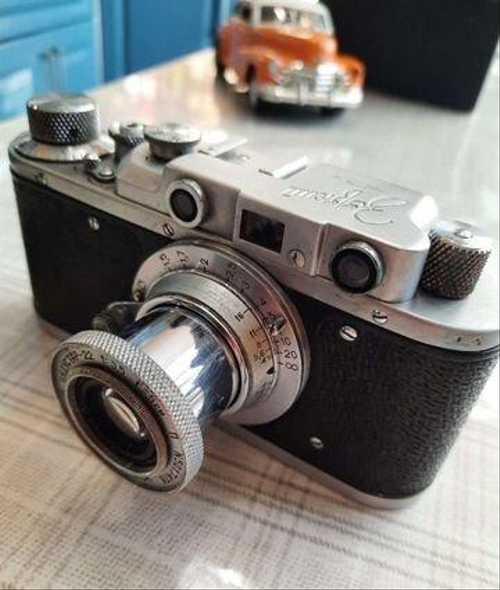 Пленочный фотоаппарат "Зоркий" 1955 г.в