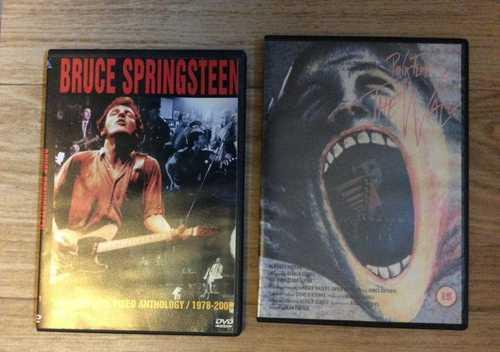 DVD диски Springsteen,Pink Floyd