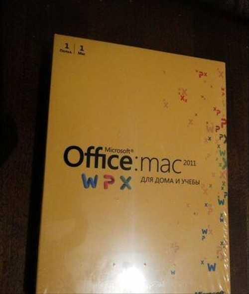 Программа для мас Microsoft office 2011 WPX