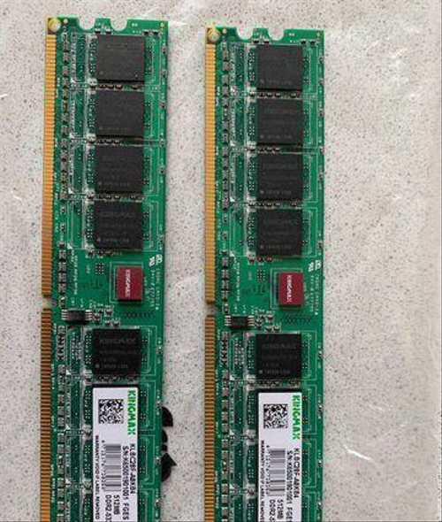 Оперативная память kingmax 512M DDR2-533 klbc28F-A