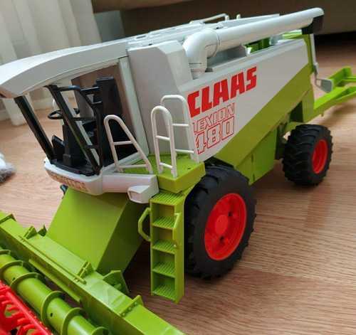 Комбайн Bruder claas lexion 480