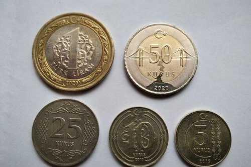 Монеты Турции (ходячка)