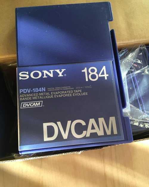 Sony dvcam PDV-184N Видеокассеты