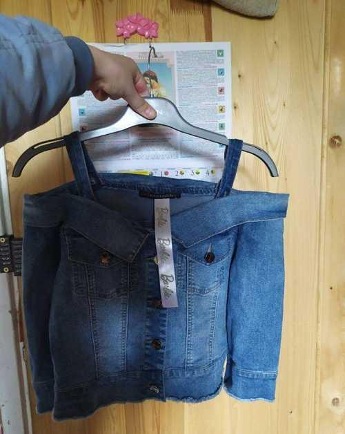 Джинсовая куртка love repablic