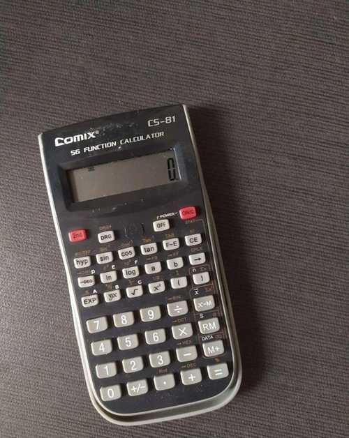 Научный калькулятор Comix 56 function calculator C