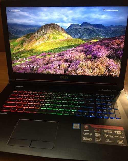 Игровой ноутбук MSI GE72VR 6RF Apache Pro