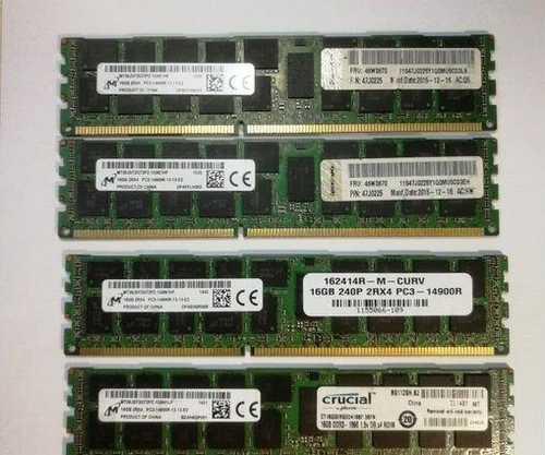 Серверная оперативная память ddr3 16Gb PC3-14900