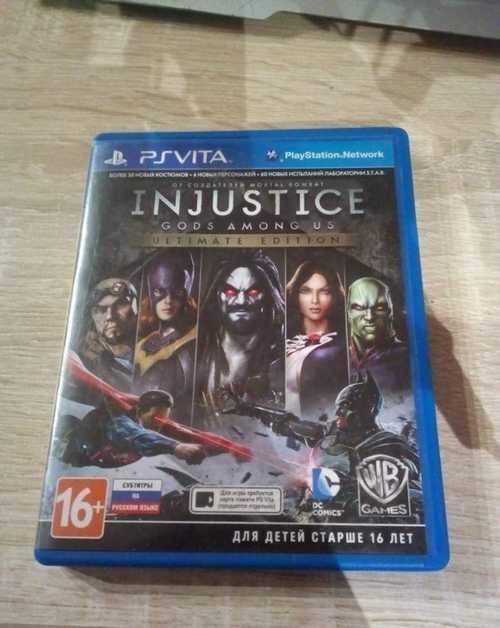 Injustice gods among us ps vita