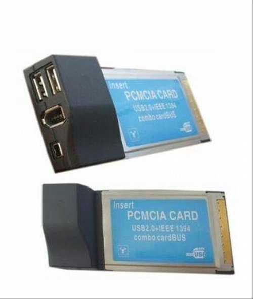 Pcmcia to USB2.0 + 1394a, esata C-430