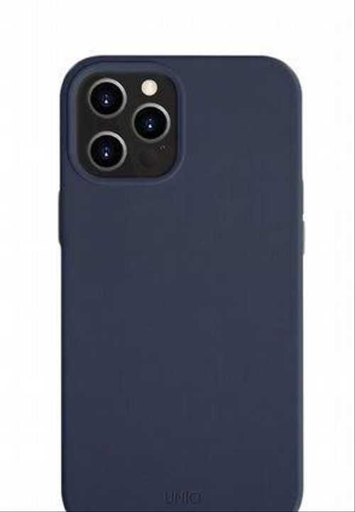 Защитный чехол Uniq Lino для iPhone 12 Pro Max Blu