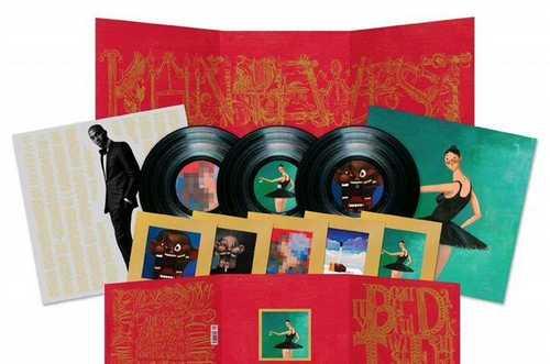 Kanye West - My Beautiful Dark Twisted Fantasy 3LP