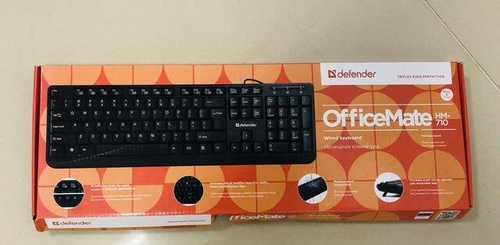 Клавиатура проводная Defender officeMate HM-710