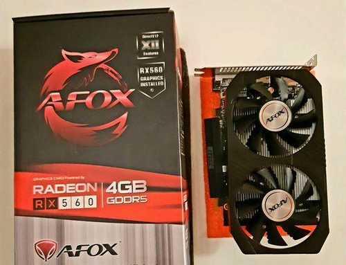 Видеокарта Radeon RX 560 4GB