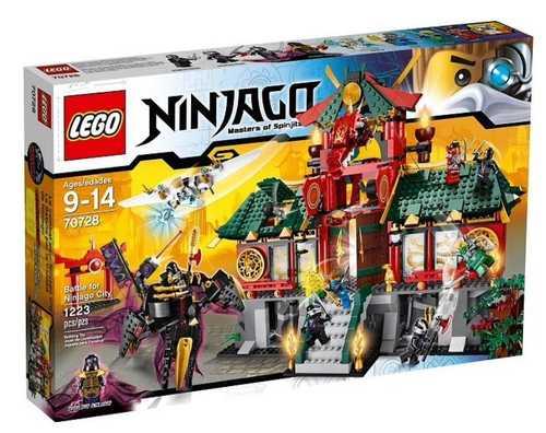 Lego Ninjago 70728 Битва за Ниндзяго Сити новый