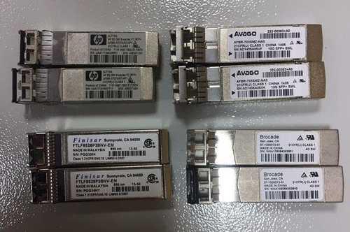 Трансиверы SAN 8G / NAS 10G SFP+