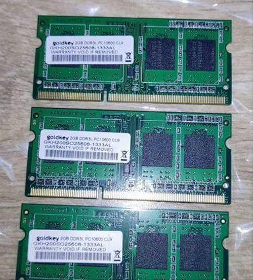 Оперативная память ddr3l для ноутбука