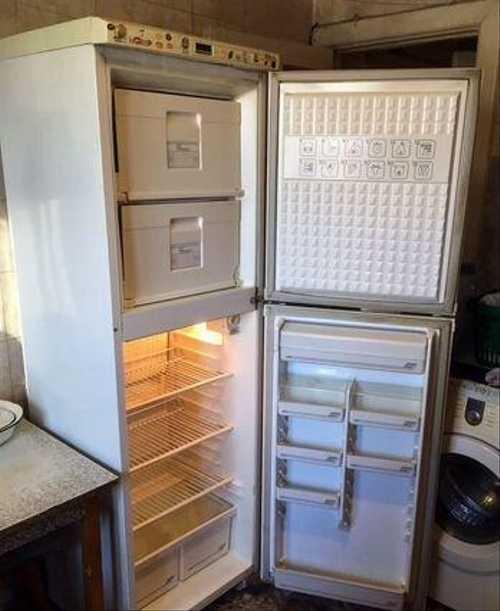 Стеклянная полка холодильник норд
