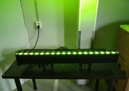 Прожектор линейный LED BAR rgbwa 5 color