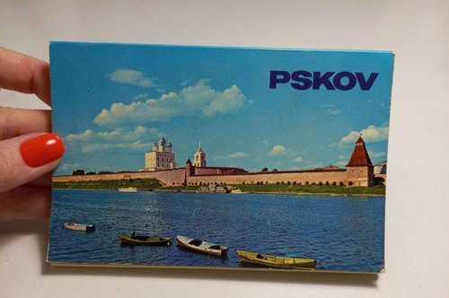Открытки набор Псков СССР 1974 г