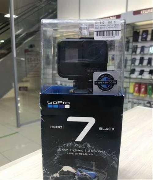 Экнш-камера GoPro hero 7 Black Edition (chdhx-701)