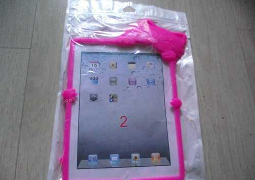Чехол силиконовый Ipad2 в упаковке