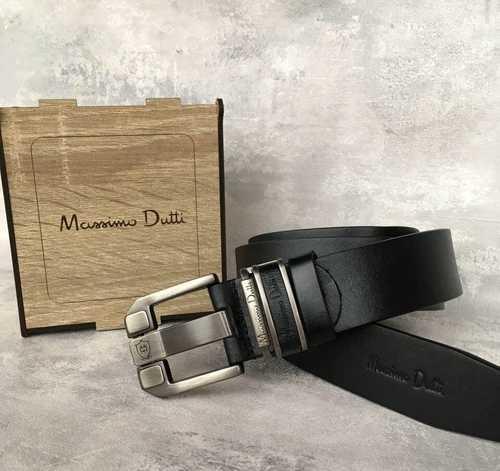 Кожаный ремень Massimo Dutti